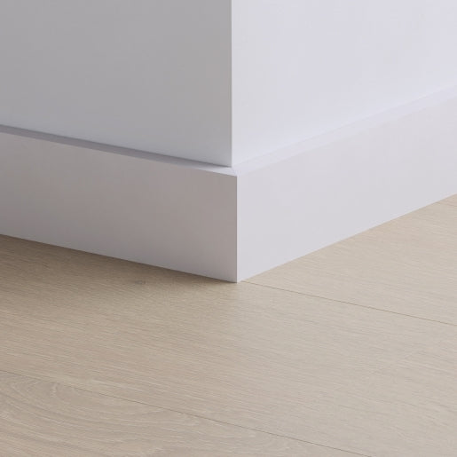 Quickstep Medium Paintable Waterproof Skirting Board 2.4m — Newland ...