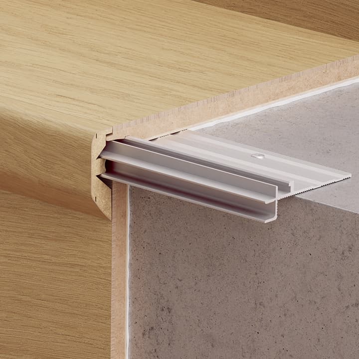 Quickstep Incizo Aluminium Subprofile for Stairs 2.15m — Newland Floors ...