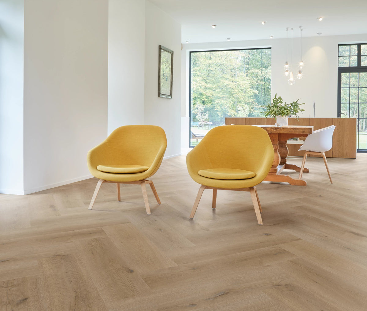 COREtec Essentials Herringbone Texas Oak H54 | Newland Floors — Newland ...