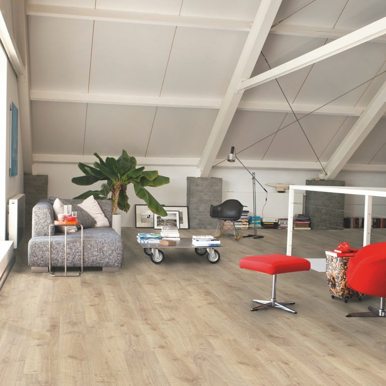 Quickstep Creo Virginia Oak Natural Laminate | Newland Floors — Newland ...