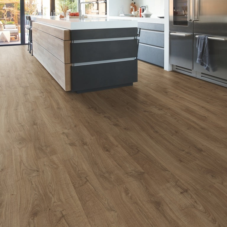 Quickstep Eligna Newcastle Oak Brown Laminate | Newland Floors ...